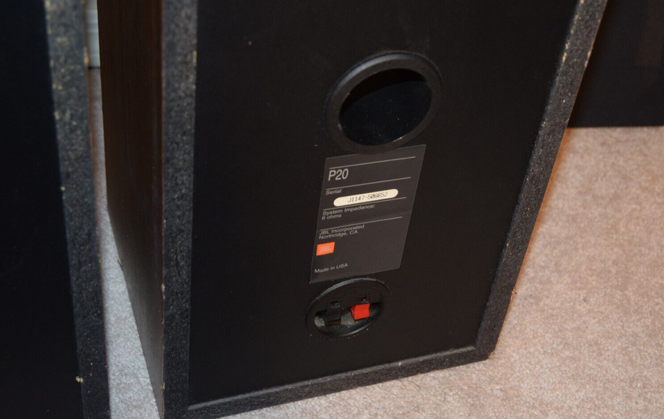 Pair of JBL P20 2-Way Loudspeaker System Speakers Good condition | eBay