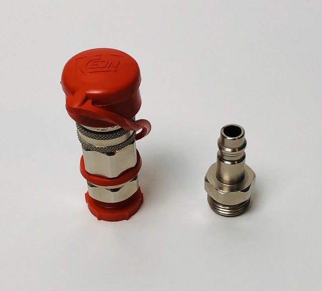 MSA Quick-Disconnect Locking Assembly w/ Socket and Plug Chrome 479009 ...