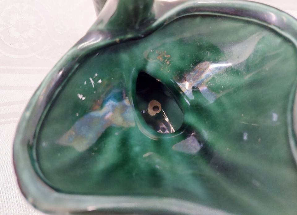 Vintage Hull Art Pottery Planter Bowl Fish & Seashell 810 USA Green | eBay