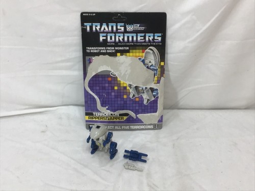 1987 G1 Transformers Terrorcon Rippersnapper Complete with Cardback ...