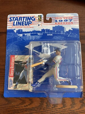 1997 Starting Lineup Henry Rodriguez Figure & Card - Montreal Expos ...