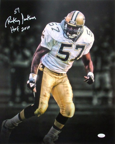 Rickey Jackson HOF Autographed 16x20 Photo New Orleans Saints JSA | eBay
