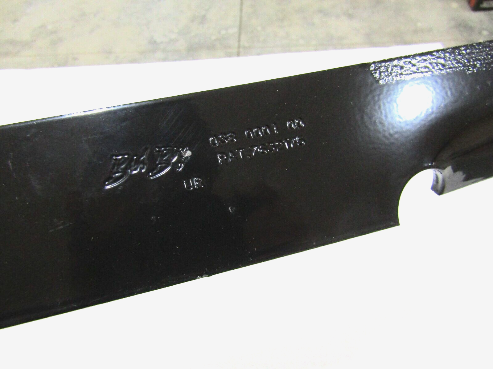 3 OEM BAD BOY blades 54" decks Bad Boy 038-0001-00 038-0002-00 NOT ...