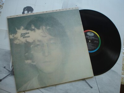 John Lennon ~ Imagine ~ Vintage Remastered LP w/Poster Capitol SW 3379 ...