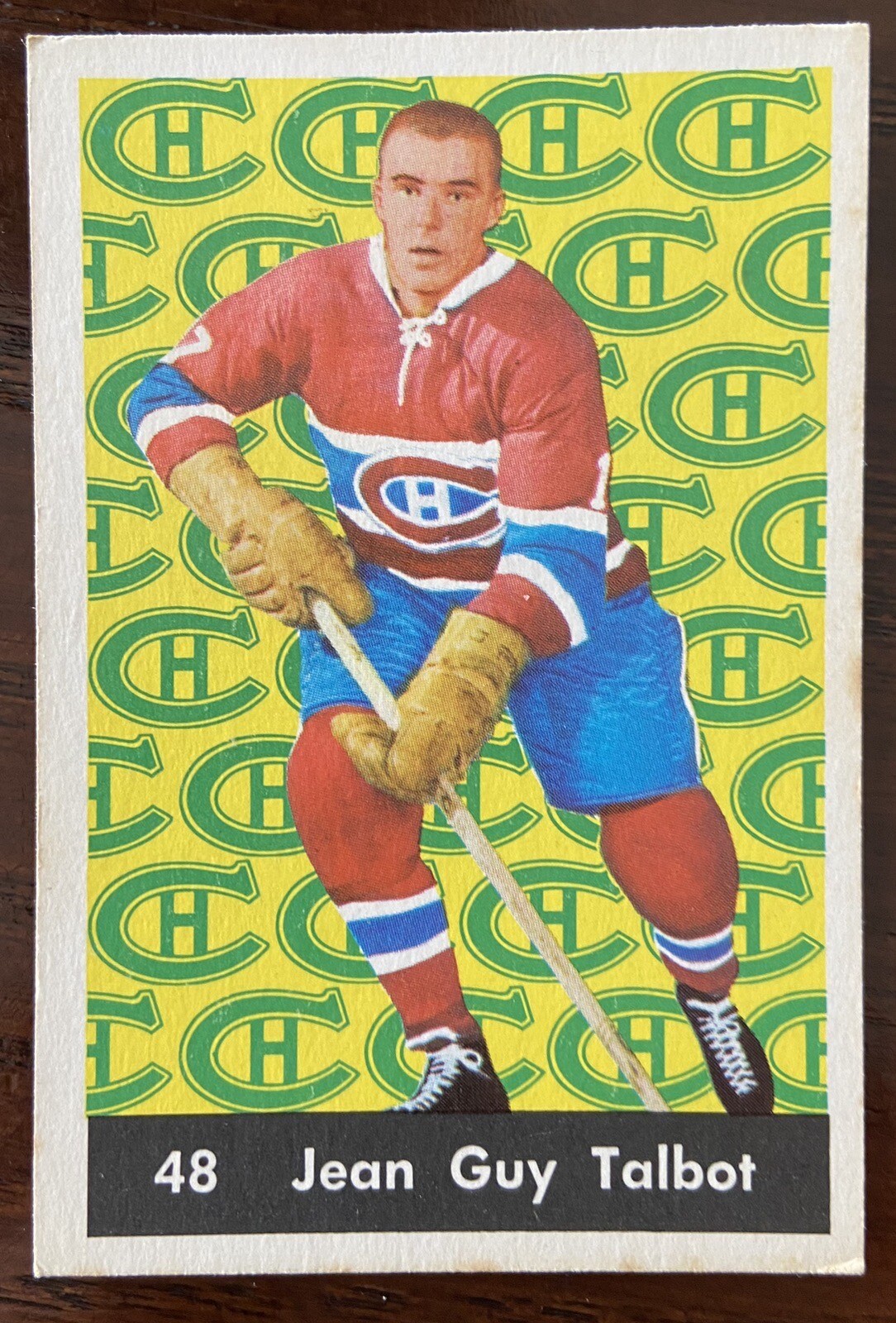 1961-62 PARKHURST #48 JEAN GUY TALBOT EX+ CARD MONTREAL CANADIENS!! | eBay