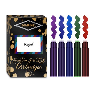 Diamine Ink Cartridge - Regal Colours (Pack of 20) - NEW | eBay