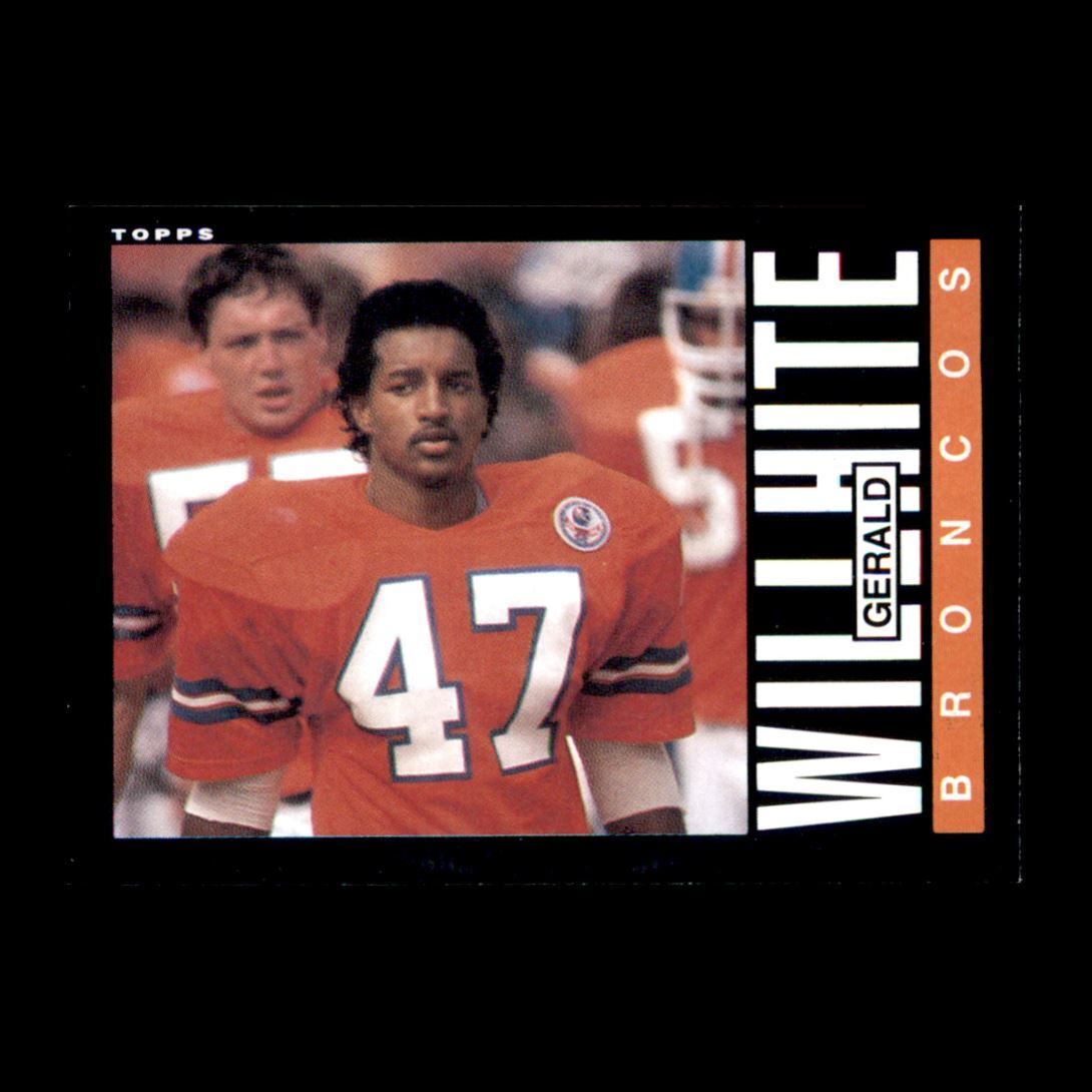 Gerald Willhite 1985 Topps Denver Broncos #246 Set Break Nice Vintage ...