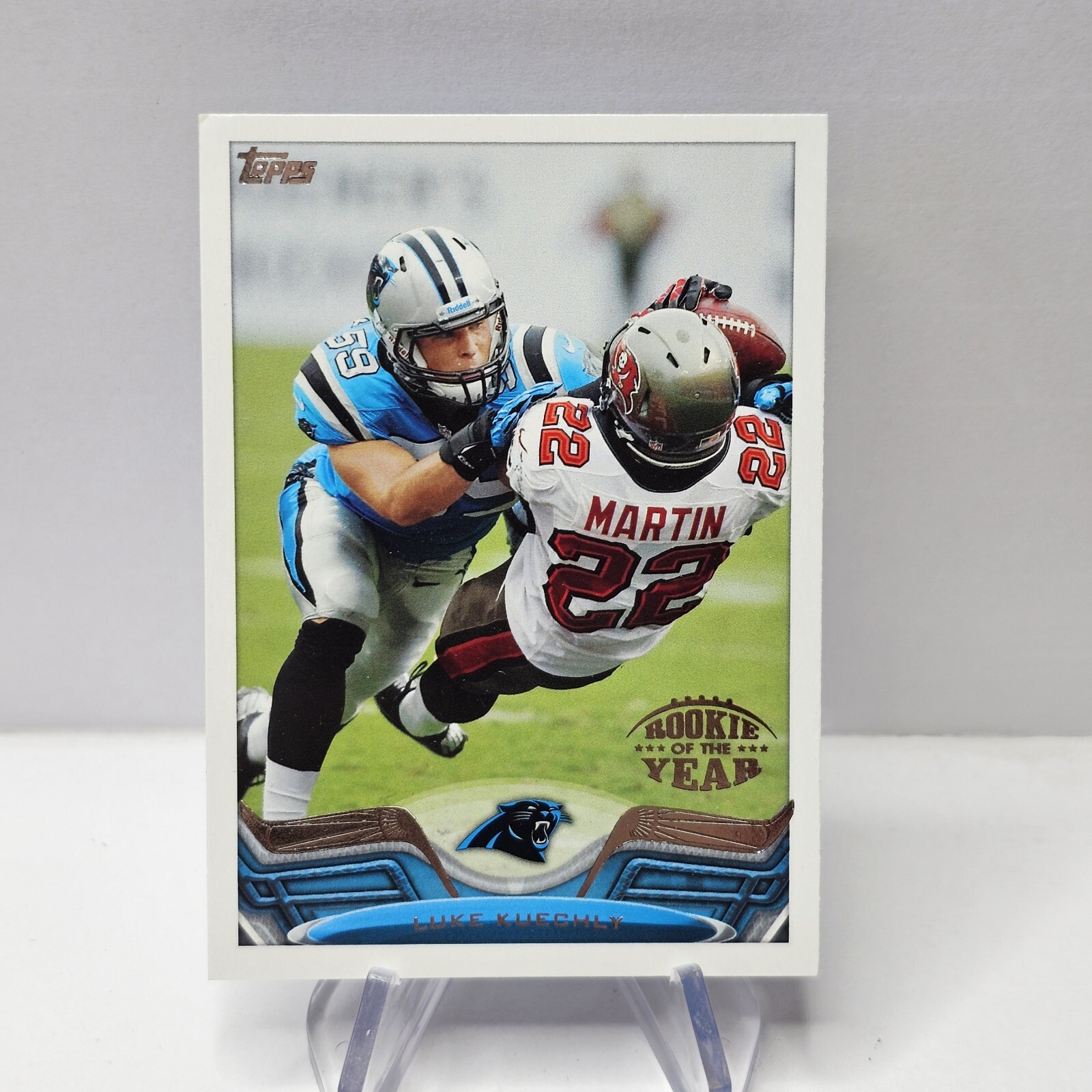 2013 Topps Luke Kuechly Carolina Panthers #334 Rookie of the Year | eBay