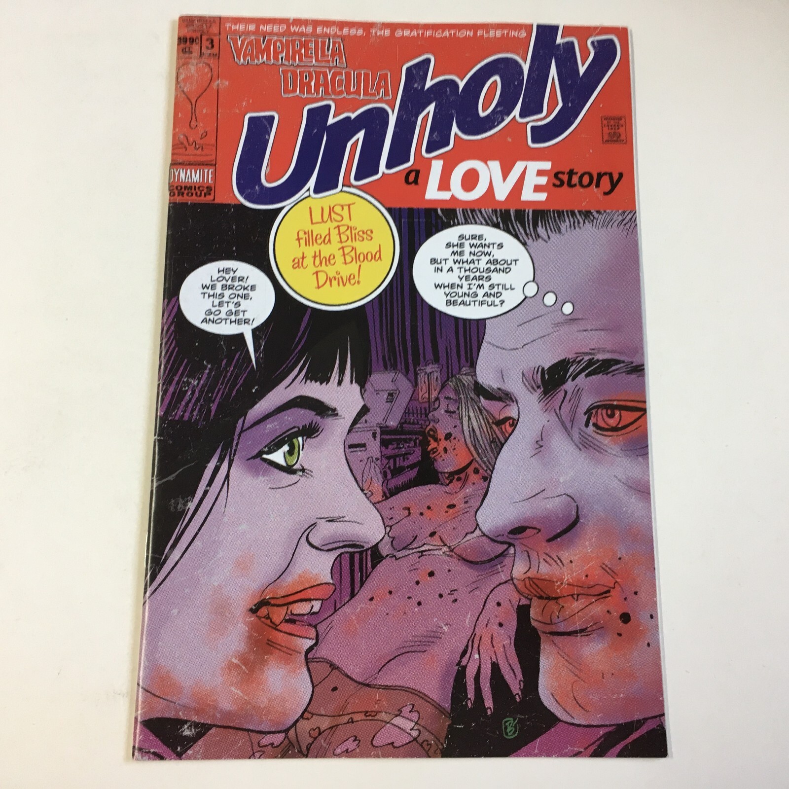 Vampirella Dracula Unholy #3 Q 1:7 Broxton Risque Cvr Dynamite 2022 VF ...