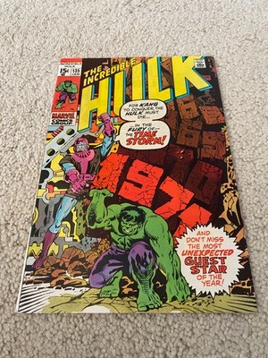 Incredible Hulk 135 VF+ 8.5 High Grade Kang The Conquerer General Ross ...