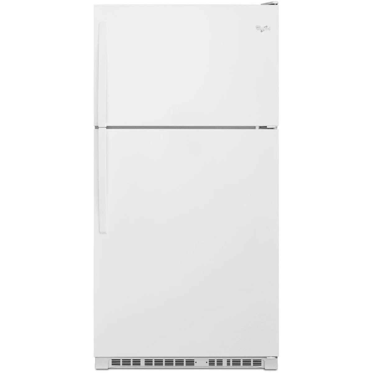 Whirlpool 33 In. Top Freezer Refrigerator, 20.5 Cu.Ft. Total Capacity ...