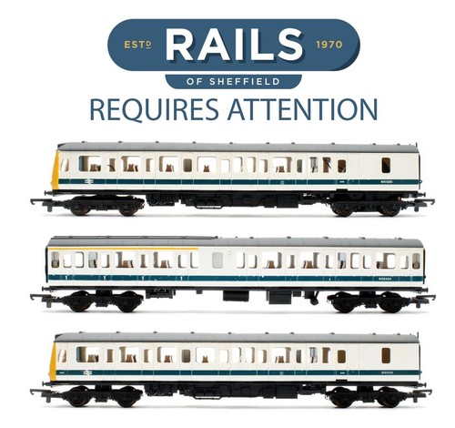 LIMA 'OO' GAUGE BR WHITE/BLUE CLASS 117 3 CAR DMU | eBay UK