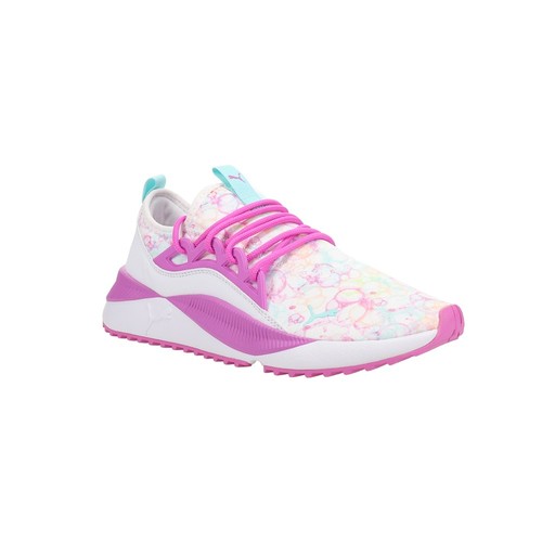PUMA Pacer Future Allure Running Youth Girls Pink, White Sneakers ...