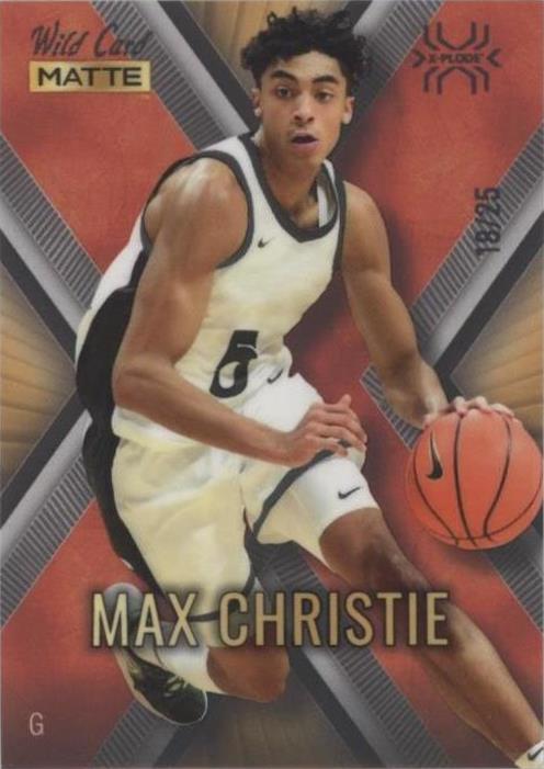 2022-23 Wild Card Matte Draft - Max Christie #MXP-34 for sale | eBay