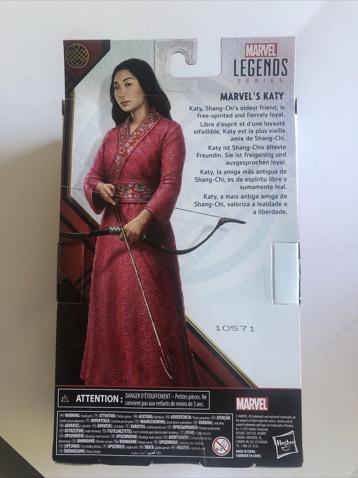 Marvel Legends Marvels Katy Shang Chi Ten Rings Hasbro Figure Brand New ...