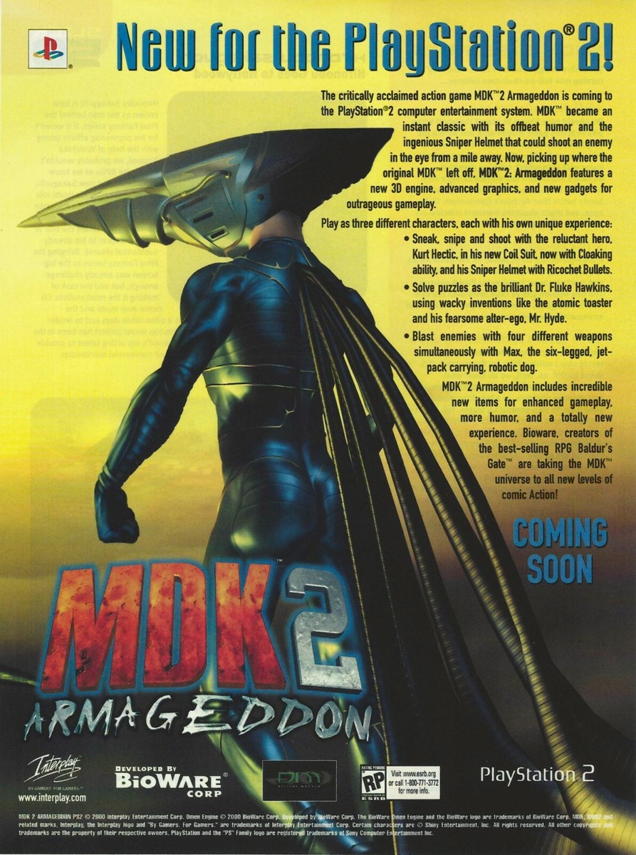 Mdk 2 Gameplay Video MDK 2 (Game) Giant Bomb