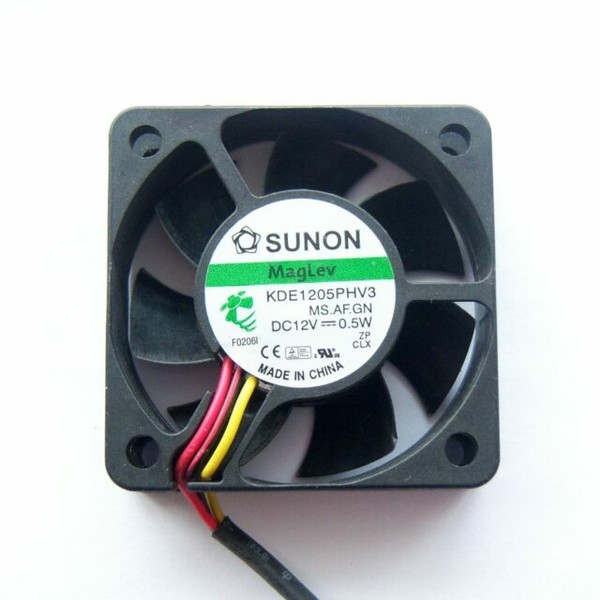SUNON 50mm MagLev PC Computer Cooling Fan 5cm 5015 3 Pin Silent Quiet ...
