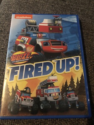 Blaze and the Monster Machines: Fired Up (DVD)- Nickelodeon- Used ...