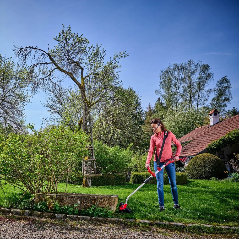 Einhell Power X-Change PXC 18V Cordless Grass Trimmer Strimmer 33cm + 2 ...