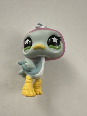 Littlest Pet Shop Bird Ostrich with Star Eyes #818 Authentic LPS 2007 ...