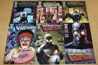 SUPREME POWER NIGHTHAWK #1-6 (2005) COMPLETE SET VF/NM MARVEL MAX | eBay UK