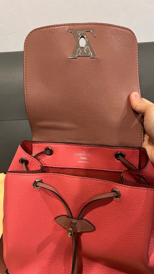 louis-vuitton lockme backpack pink | eBay