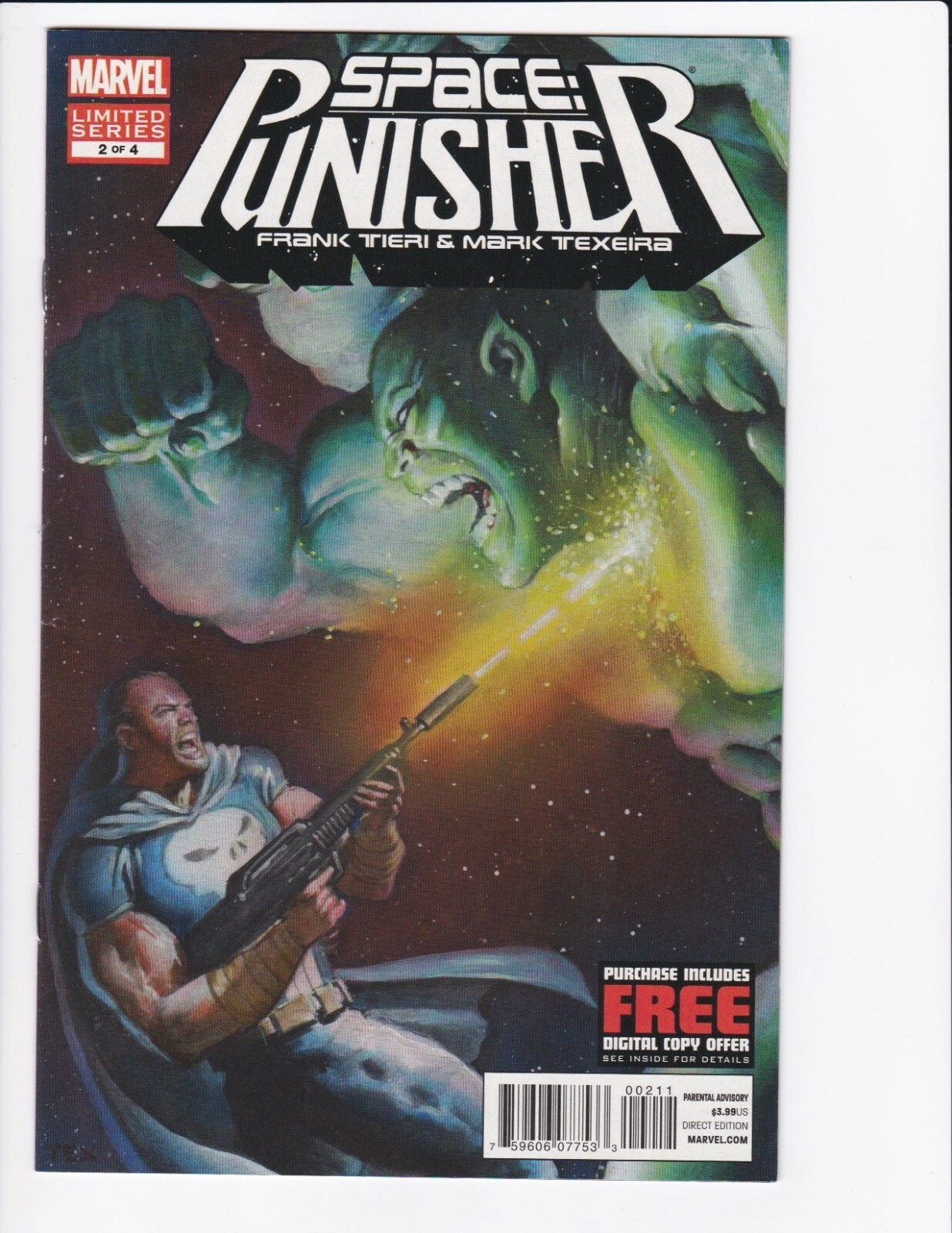 SPACE PUNISHER #2 - VF (HQ SCANS) FRANK TIERI, MARVEL COMICS 2012 | eBay