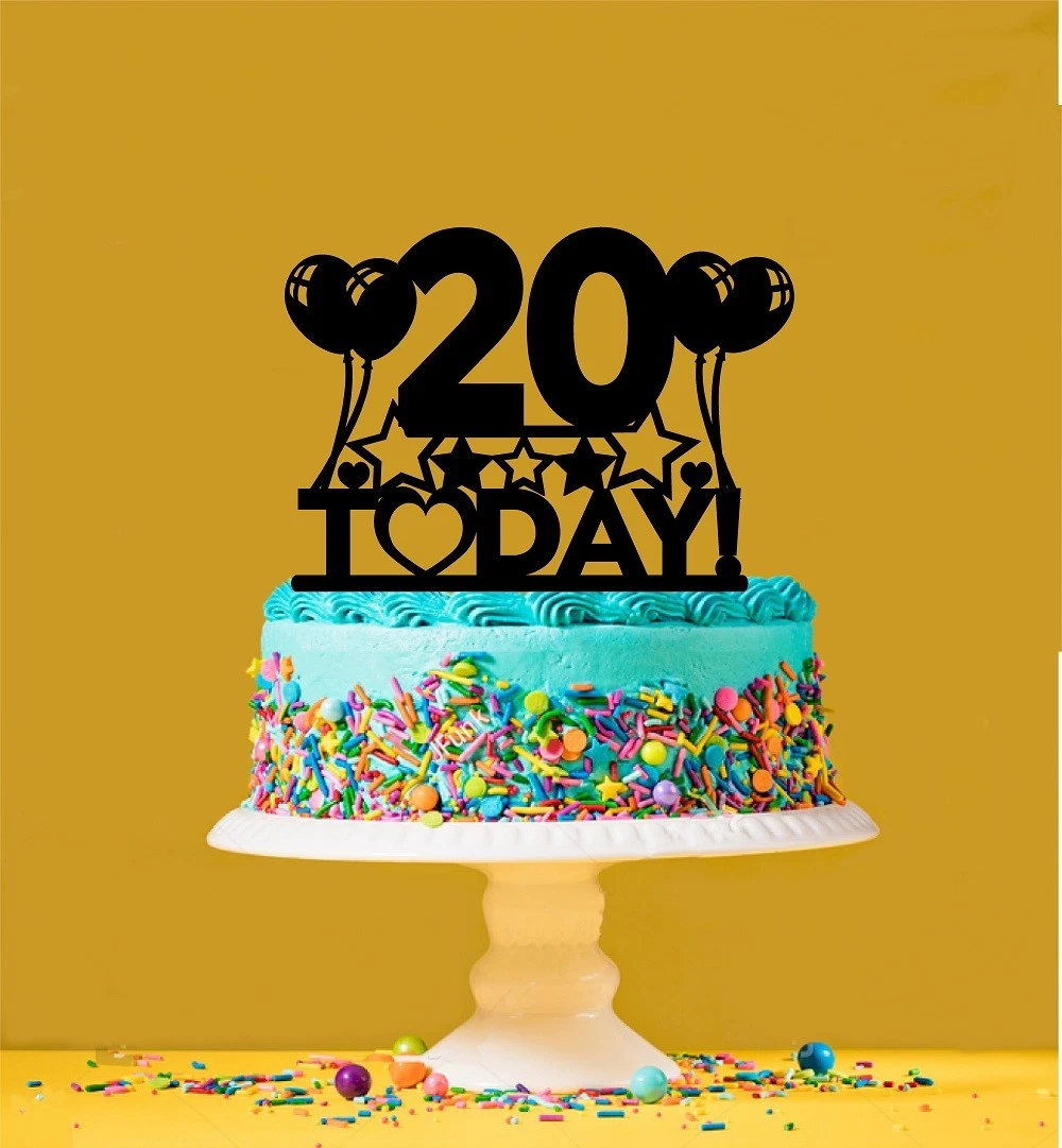 Cute 20th Birthday Cakes