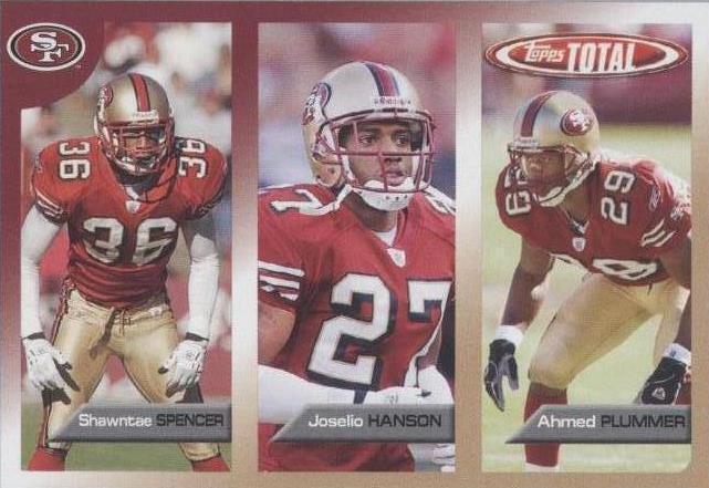 2005 Topps Total - Ahmed Plummer, Shawntae Spencer, Joselio Hanson #367 ...