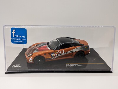 IXO 1/43 Ferrari 599 HGTE-Ferrai Club Of America 50th Anniversary RARE ...