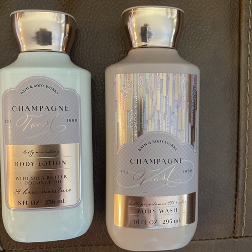 Champagne Toast Bath And Body Works Set Brand New Full Size Set of 2 | eBay