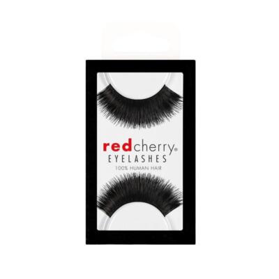 Red Cherry Lashes - 100% Human Hair False Eyelashes - High Quality Fake ...