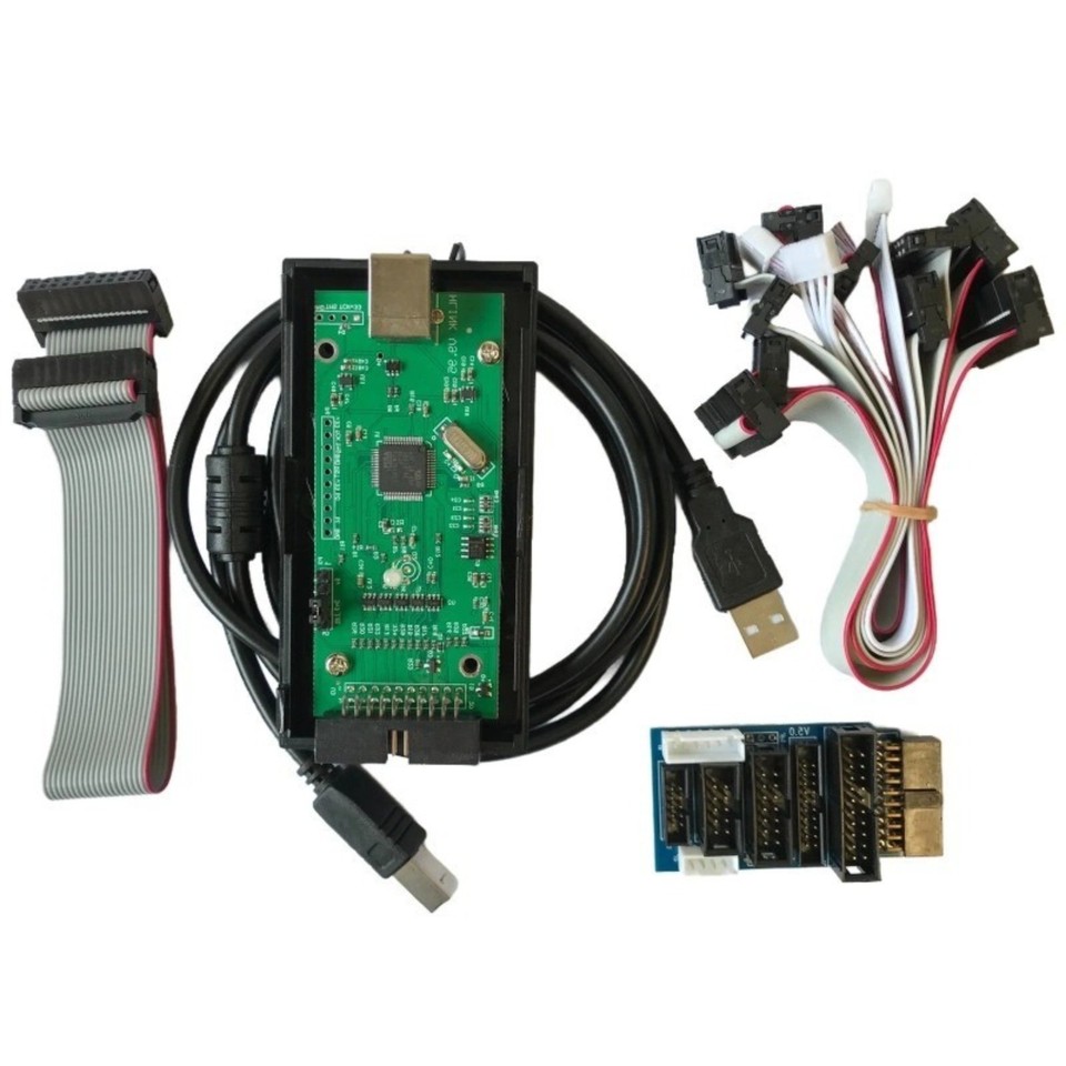 J-LINK V9 ARM Emulator Adapter Switching Board Flat Cable FOR JLink V9 ...