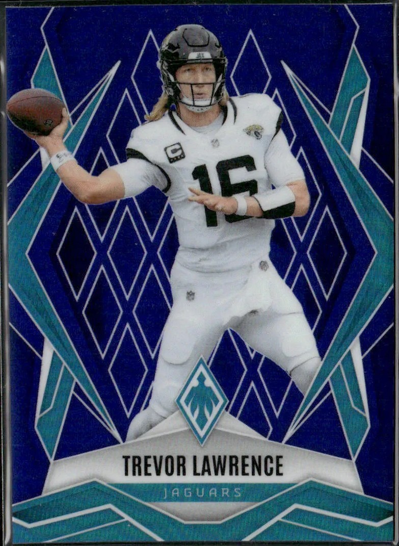 2025 Panini Phoenix - Trevor Lawrence #15 Blue /50 for sale online | eBay