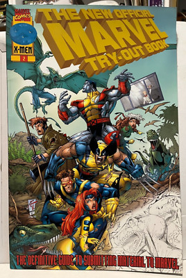 New Official Marvel Comics Try Out Book 2 SC - 1996 X-Men | eBay