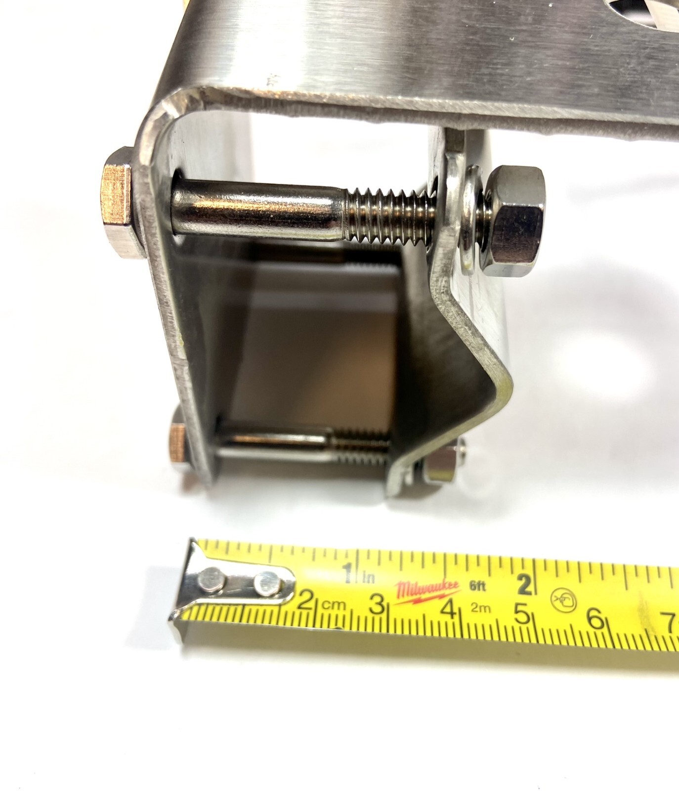 Clamp-On Antenna Mounting Bracket for Truck Mirrors - 1/2" Hole CB ...