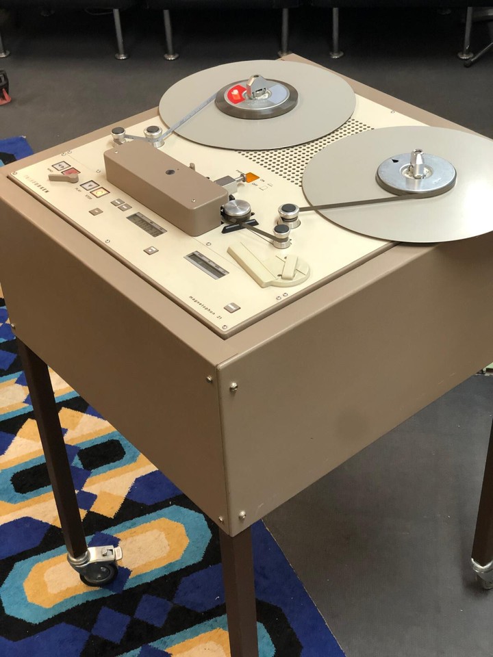 Telefunken M21 Magnetophon 21 Tonbandgerät mit Konsole | eBay