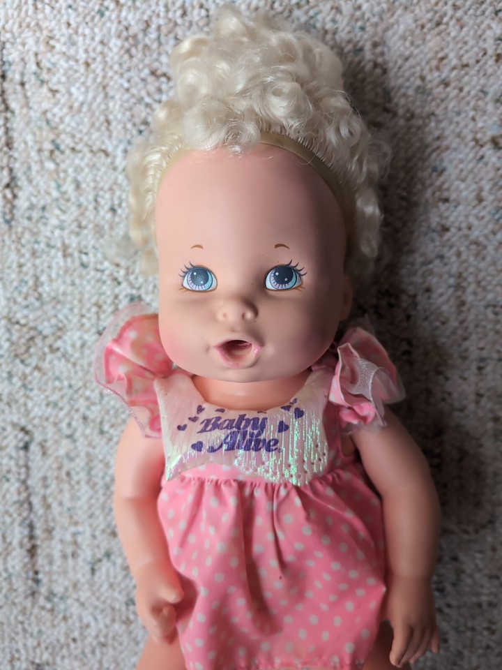 Vintage 1990 Baby Alive 15” Doll by Kenner | eBay