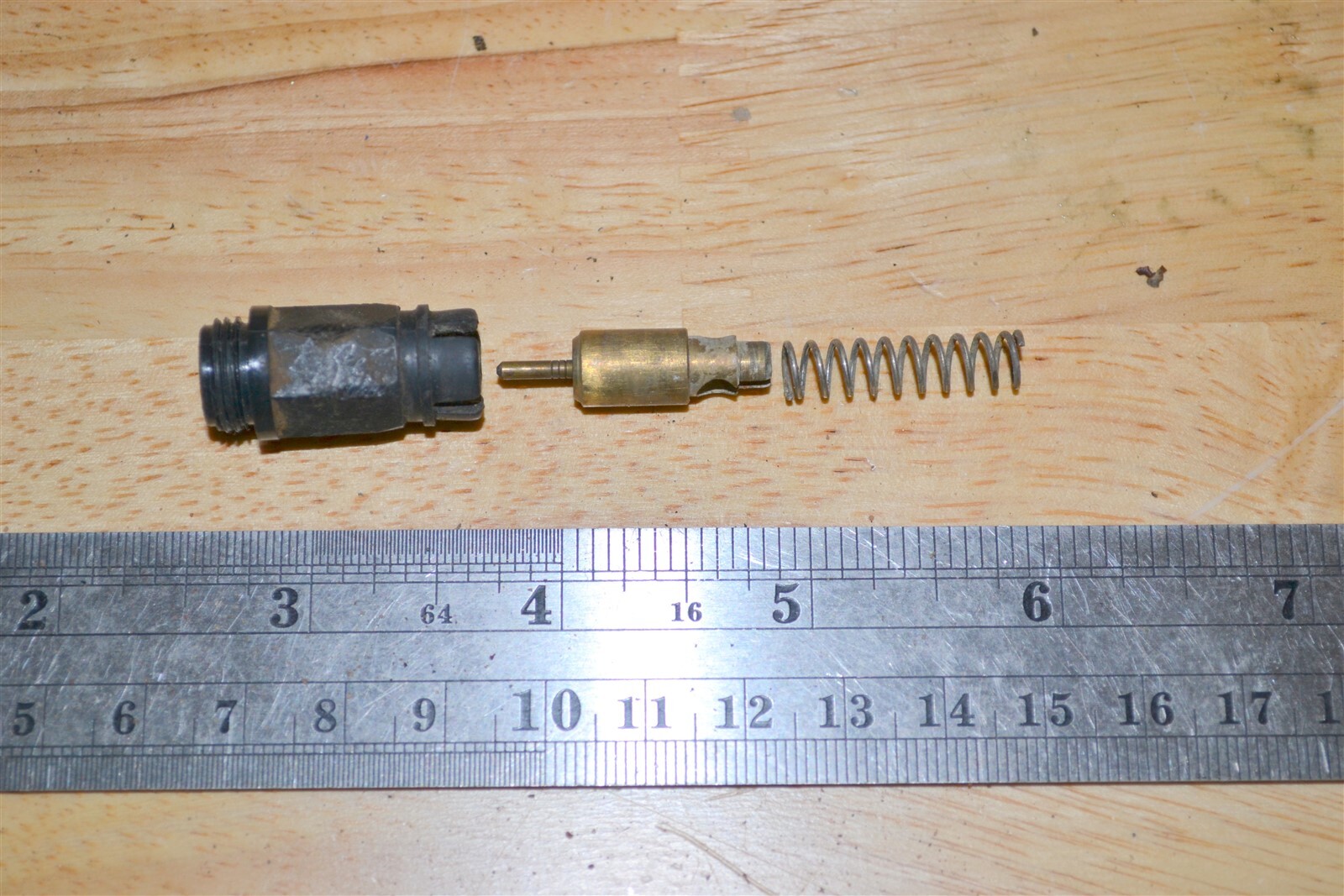 Kawasaki KLR 250 Carb Choke Starter Plunger Spring 16016-1065 1986-2002 ...