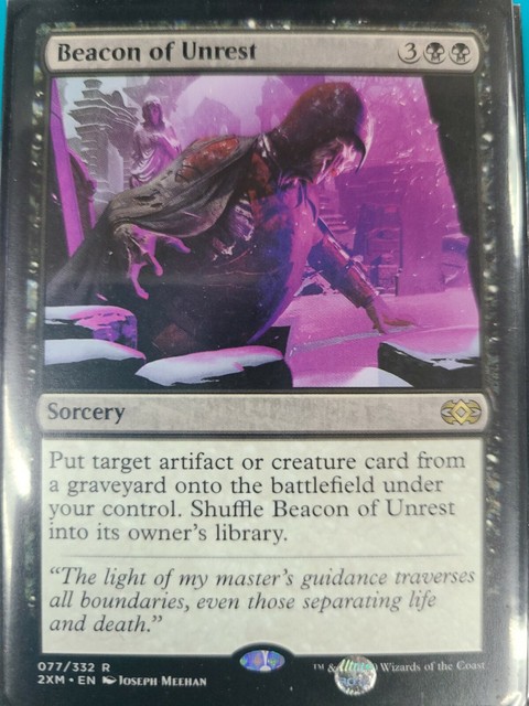 MTG Beacon of Unrest Double Masters 077/332 Regular Rare for sale ...