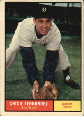 1961 Topps #112 Chico Fernandez Scan of the Card you'll receive ...