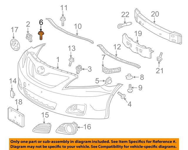 TOYOTA 5311920120 Genuine OEM Bumper Cover Protector for sale online | eBay