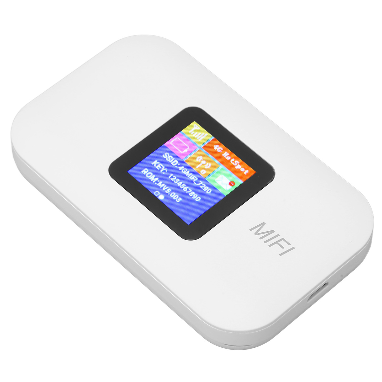 Mobiler WLAN Router Tragbares Reise WLAN Mit 3000 MAh Akku Mobiler MiFi ...