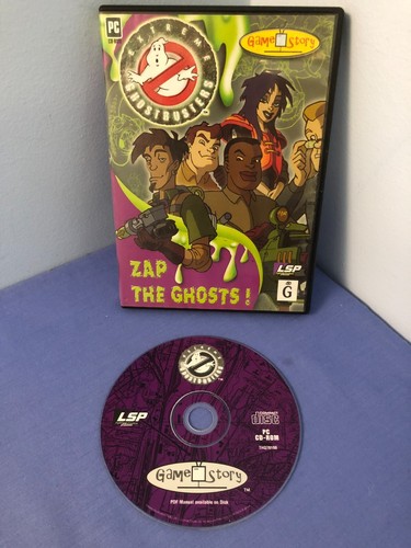 Extreme Ghostbusters Zap The Ghosts Game Story PC CD-Rom Pdf Manual on ...