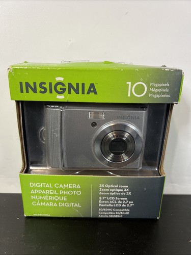 Insignia 10 Megapixel Digital Camera 3x Zoom NS-DSC1110A New Sealed ...