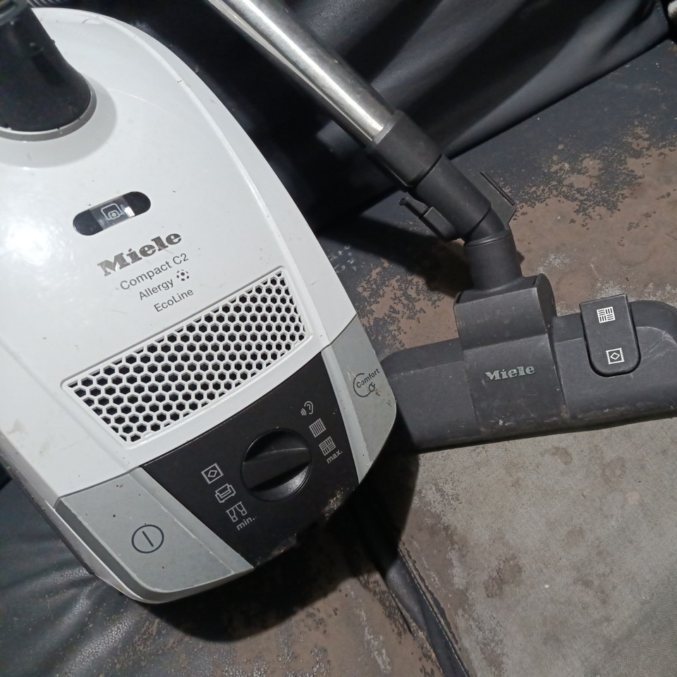 Miele Compact C2 Powerline Vacuum Cleaner - Blue - Tested And Working ...