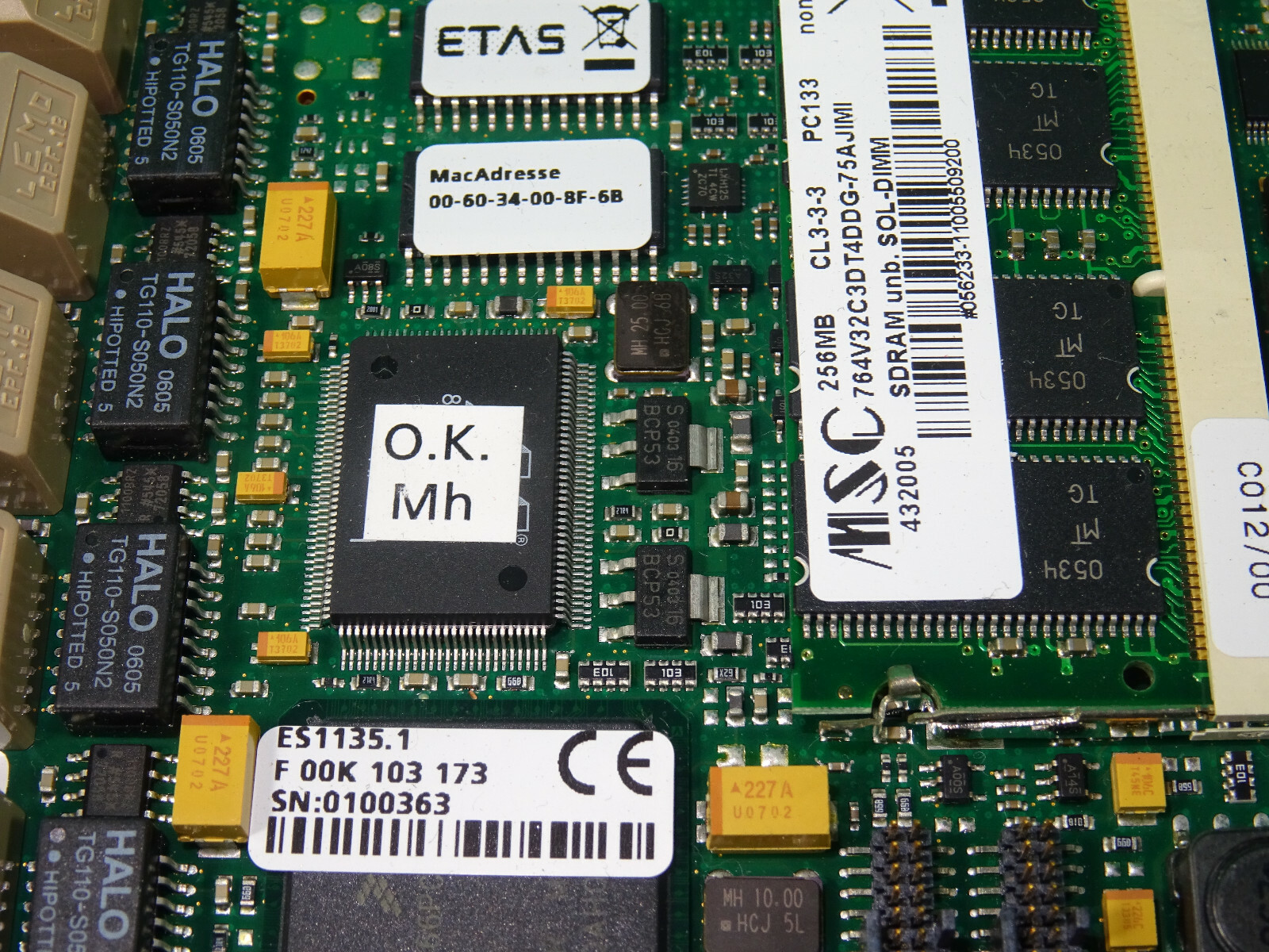 ETAS Engineering Tools ES1135.1 , invoice _(#10) | eBay