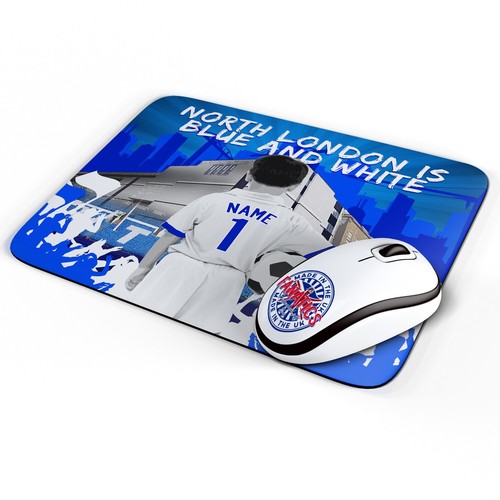 Personalised Tottenham Mouse Mat Football Fan Computer Mouse Pad Boys ...