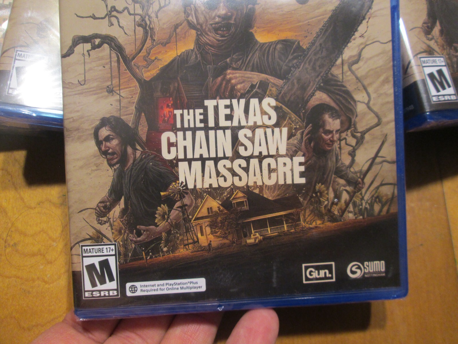 THE TEXAS CHAIN SAW MASSACRE PS5 PLAYSTATION 5 US LAUNCH EDITION POSTER ...