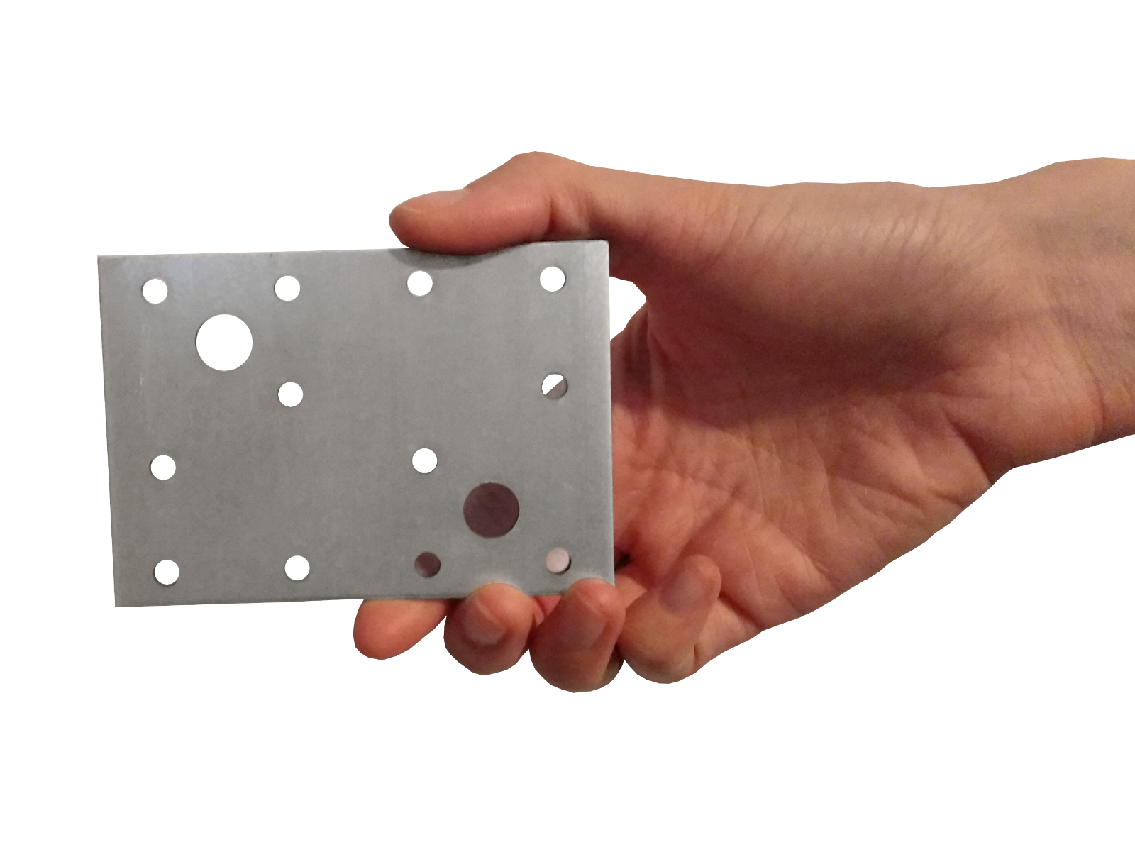 Heavy Duty Flat Metal Connecting Joining Plate Wood Timber Galvanised ...